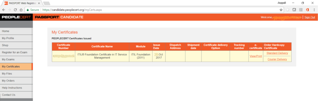 Examshield Peoplecert